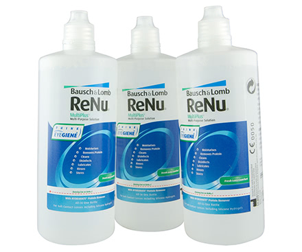 (3x240ml) ReNu Multi-Purpose Solution Triple Pack | Lenstore.co.uk